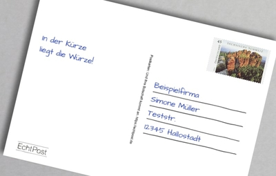 Postkarten Text schreiben - kreative Tipps & Ideen